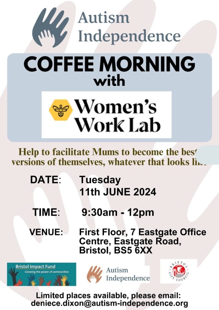 Coffee Morning with Women's Work Lab - Autism Independence
